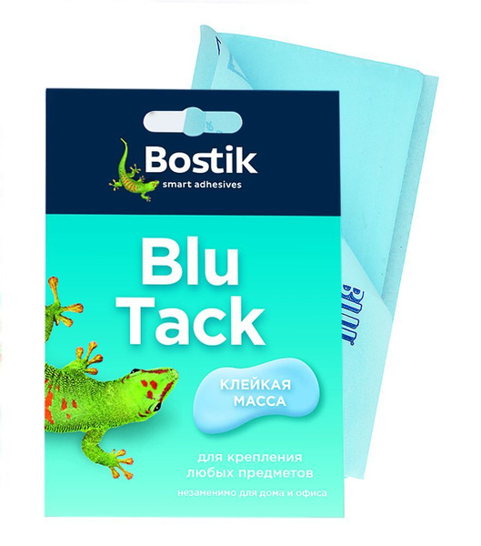 Клей универсальный Bostik Blu Tack 45 г купить на OZON по низкой цене ...