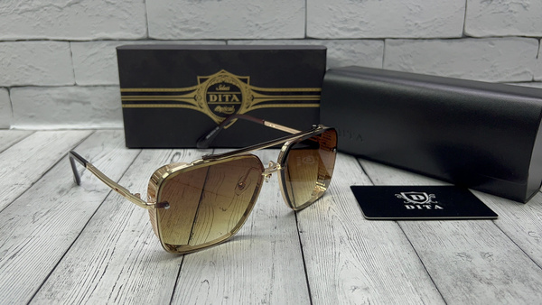 Dita Очки солнцезащитные - купить с доставкой по выгодным ценам в интернет-магазине OZON ...