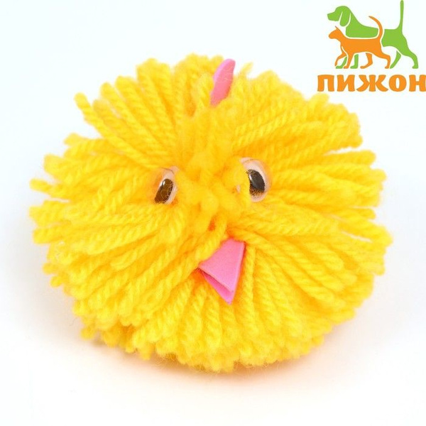 Игрушка для кошек "Пушистый зверёк" 5 см, цветов - купить с доставкой ...