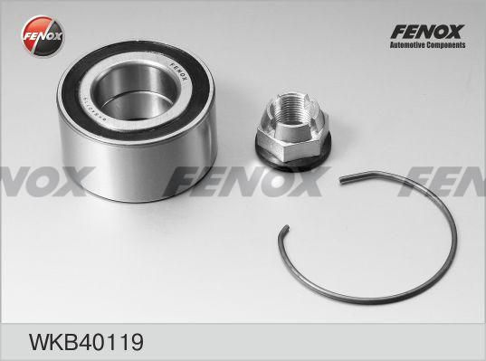 Подшипник передней ступицы FENOX WKB40119 (37x72x37) (соответствует SKF ...