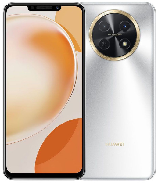 Смартфон HUAWEI Nova Y91 51097LTV 8+128Gb Moonlight Silver 128 ГБ 8 ГБ ...