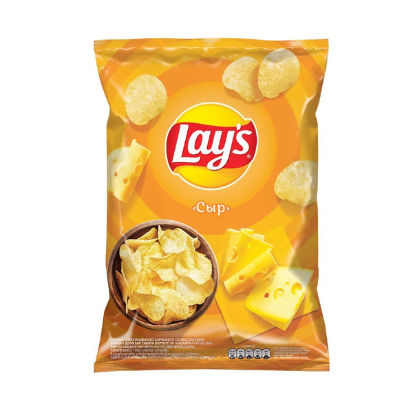 Картофельные чипсы, Lay's, 81 г, Сыр - купить с доставкой по выгодным ценам в интернет-магазине ...