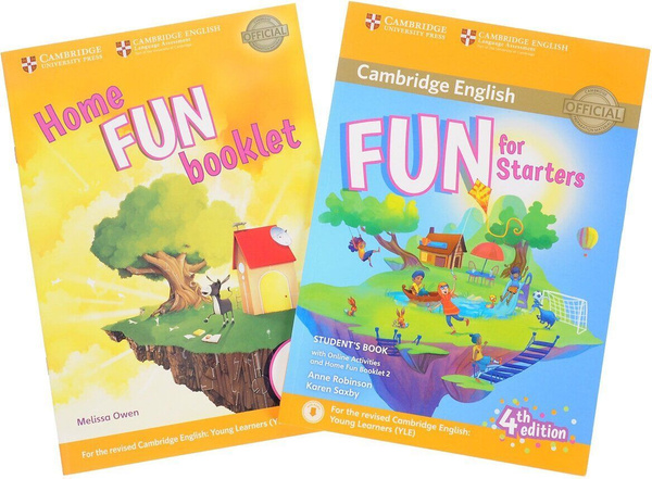 English Fun for Starters 4th Edition Комплект Student's Book + Home Fun ...