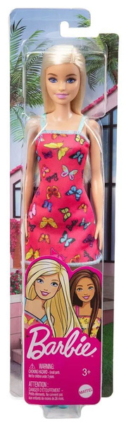 Кукла Barbie T7439-HBV05 / Кукла Барби стильная платье розовое с ...