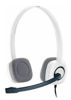 Наушники Накладные Logitech с микрофоном Corded Stereo Essential ...