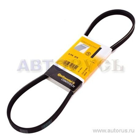 Ремень поликлиновой - ContiTech арт. 4PK875;4 PK 875 - купить по ...