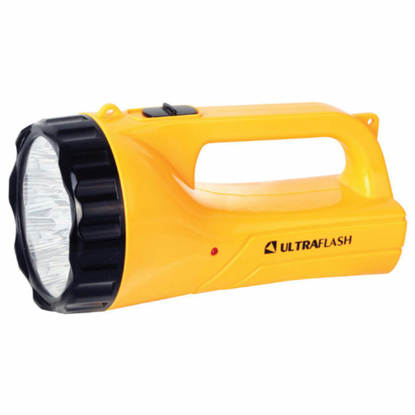Характеристики Фонарь аккумуляторный Ultraflash 9хLED, 12хLED, 2 режима, выдвижная вилка, заряд ...