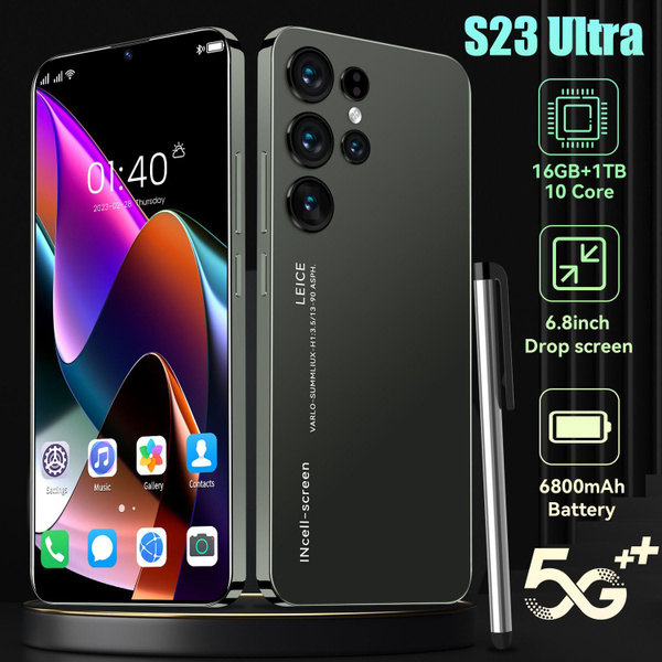 Смартфон 2023Смартфон S23 Ultra 5G +WIFI+BT+FM+GPS - купить по выгодной ...