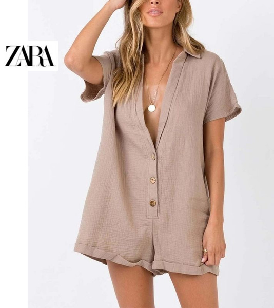 Комбинезон Zara, Женский, Лето, размер 42, материал Терилен — купить в ...