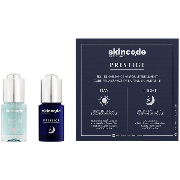 Skincode Ампулы Возрождение кожи Prestige, 2 х 15 мл - купить с ...