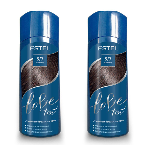 ESTEL LOVE TON Оттеночный бальзам 5/7 шоколад (2 шт в наборе) купить на OZON по низкой цене ...