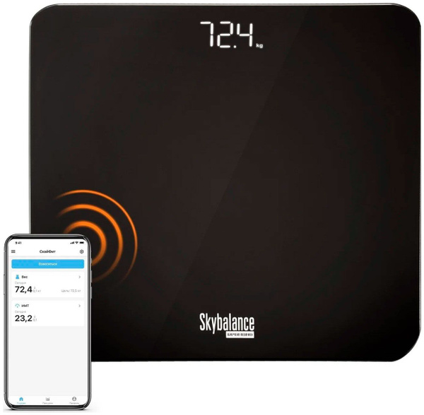 Напольные весы RED solution RS-744S, черный купить по низкой цене с доставкой в интернет ...