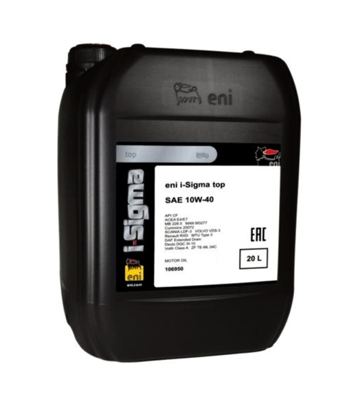 Масло моторное Eni 10W-40 Синтетическое - купить в интернет-магазине ...