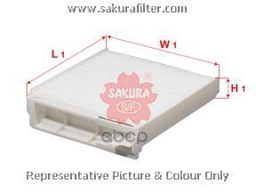 Фильтр салонный Sakura Ca1806 арт. CA1806 - купить по выгодным ценам в интернет-магазине OZON ...