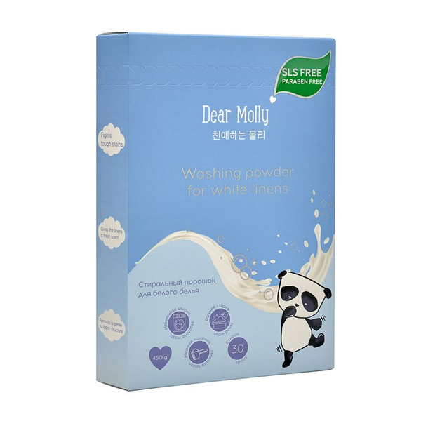 Dear Molly Стиральный порошок 450 г Для белых тканей - купить с ...