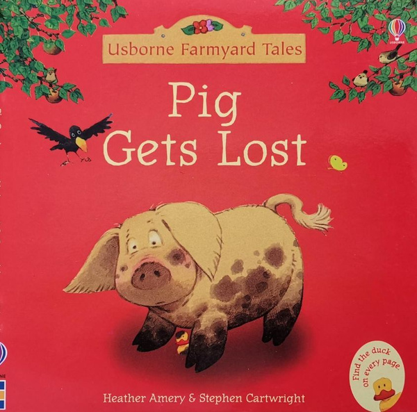 Usborne Book Farmyard Tales: Pig Gets Lost / Сказки для чтения на ...