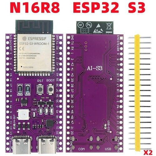 Модуль ESP32-S3 8M SRAM,16M Flash, wifi 2.4G+ BLE 5.0 - купить с доставкой по выгодным ценам в ...