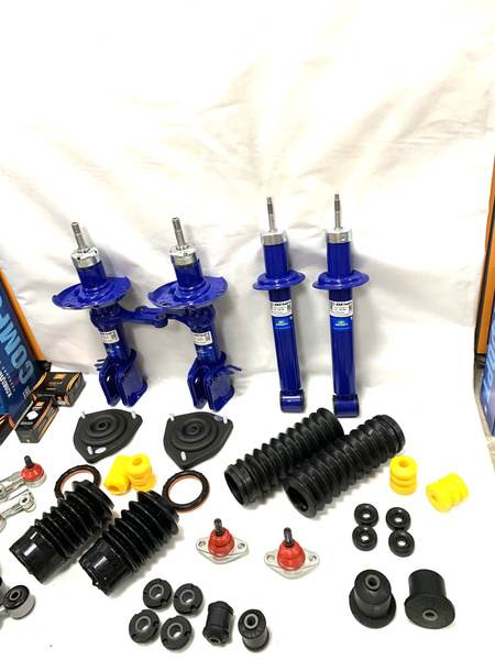 Комплект подвески ВАЗ 2170 Приора Демфи/Demfi стойки и амортизаторы полный комплект Качественный ...