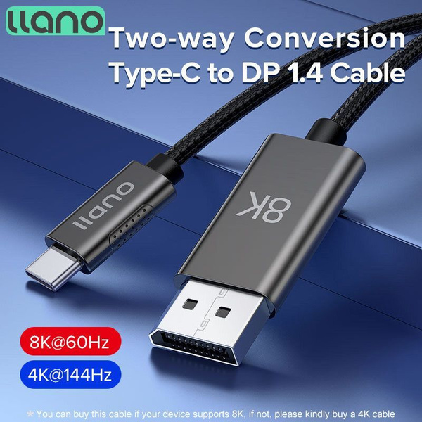 Кабель DisplayPort, USB Type-C/USB Type-C LLANO 【LCD8018G】 - купить по ...