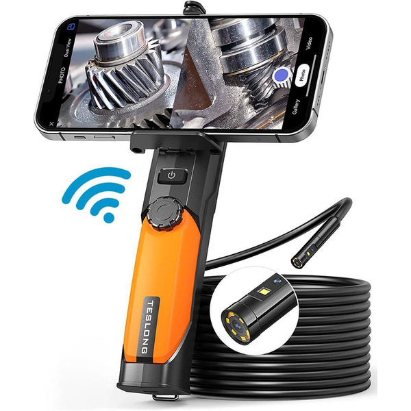 Видеоэндоскоп TESLONG WF200_желтый - купить по выгодной цене в интернет ...