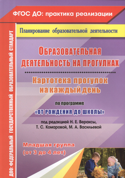 Образовательная деятельность на прогулках. Картотека прогулок на каждый ...
