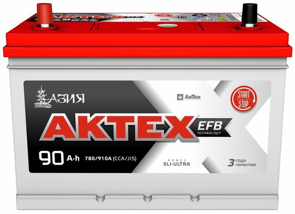 Аккумулятор автомобильный АКТЕХ 115D31R купить по выгодной цене в ...