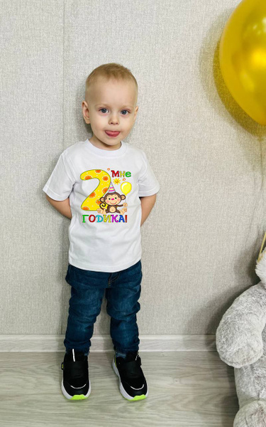 Футболка Markusha, размер 92, цвет белый, хлопок 100% - купить по ...