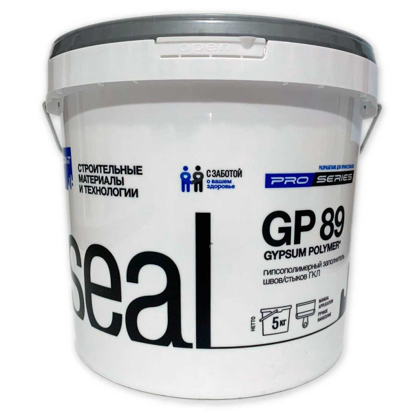 Шпаклевка гипсополимерная СМиТ seal GP 89 / ГП 89, 5 кг купить по ...