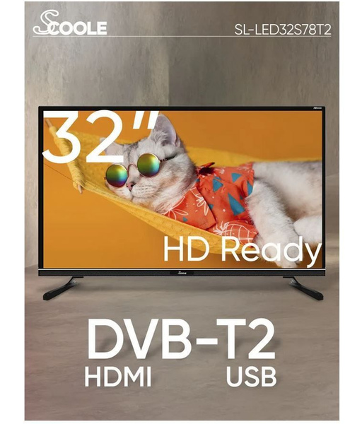 Купить телевизор Scoole SL-LED32S78T2 32" - купить с доставкой по ...