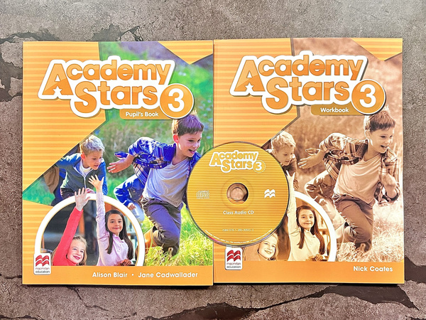 Academy Stars 3 (Учебник + Рабочая Тетрадь + CD/DVD) - купить с ...