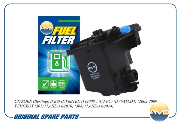 Фильтр топливный AMD AMD.FF387 - купить по выгодным ценам в интернет ...