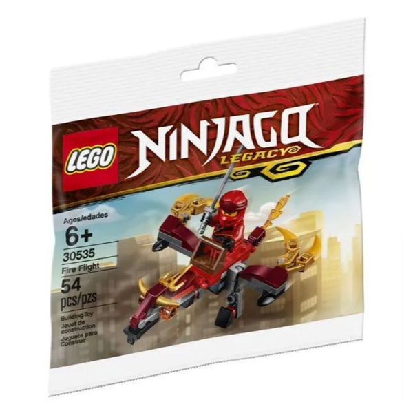 Конструктор LEGO NinjaGo 30535 Огненный дракон - купить с доставкой по ...