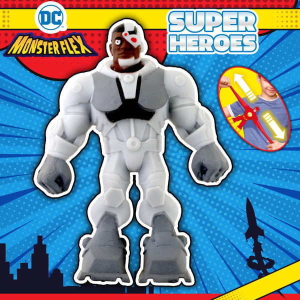 Игрушка антистресс 1TOY MONSTER FLEX SUPER HEROES, Cyborg/Киборг ...