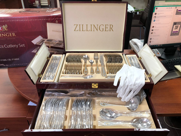 Набор столовых приборов ZILLINGER "Flora", 72 предм. - купить с ...
