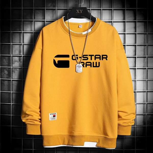 Толстовка Мужской, Женский G-Star Raw желтый, размер 50 купить c ...