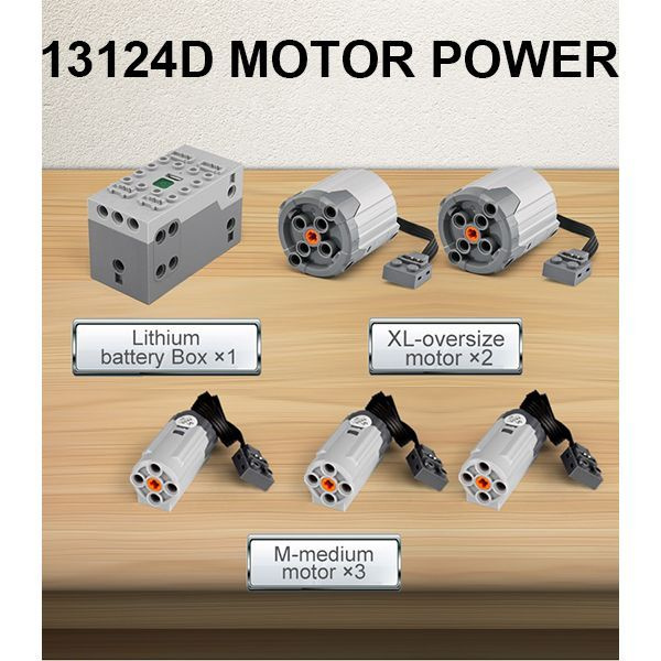 Конструктор Mould King 13124D Набор электрики для 13124 Джип Wrangler ...