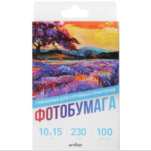 Фотобумага Aceline, 100 листов - купить в интернет-магазине OZON по ...
