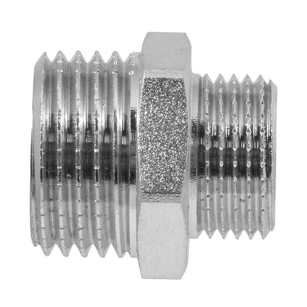Ниппель (бочонок) переходной 1/2" х 3/8" НР, тов-102653 - купить по ...