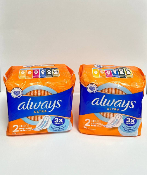Прокладки женские гигиенические Always Ultra Normal / Олвейс Ультра ...