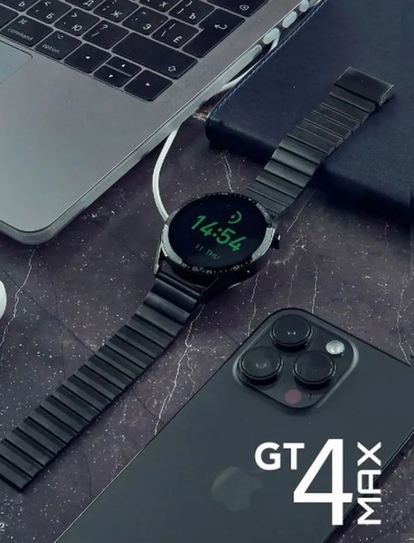 Купить смарт-часы Smart Watch GT4 Max, 46mm - купить по низким ценам в ...