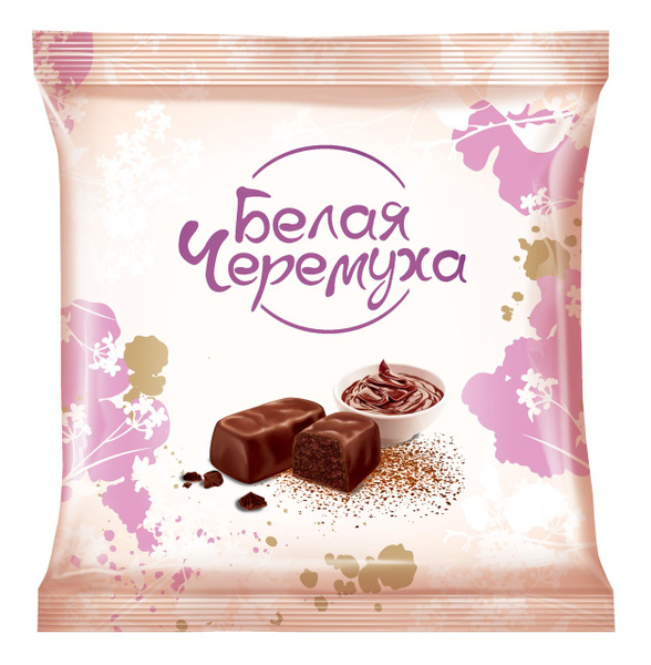 Конфеты Kdv Белая черемуха помадные глазированные, 500г - купить с доставкой по выгодным ценам в ...