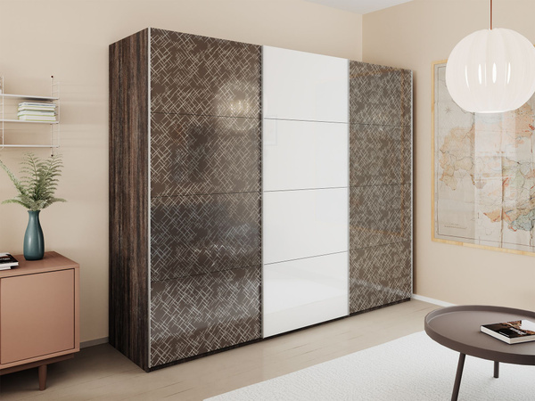 Шкаф-купе Мебельная компания Е1 Esta_Med_4Sb/8LBr, 270x66x220 см ...