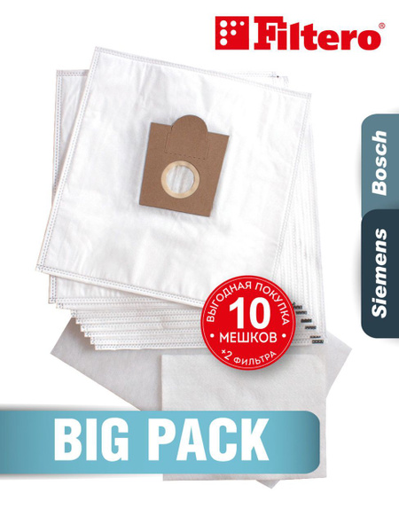 Мешки-пылесборники Filtero SIE 01 (10) Comfort Big Pack (тип "G ALL ...