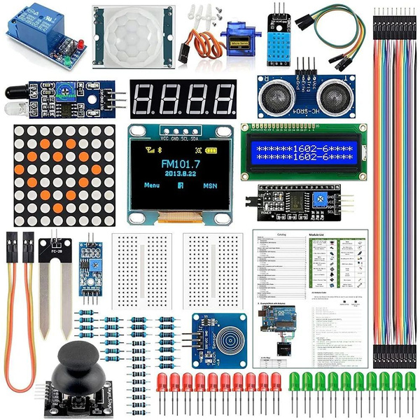 Набор для моделирования Ардуино Arduino Uno R3 I2c интерфейс Rfid