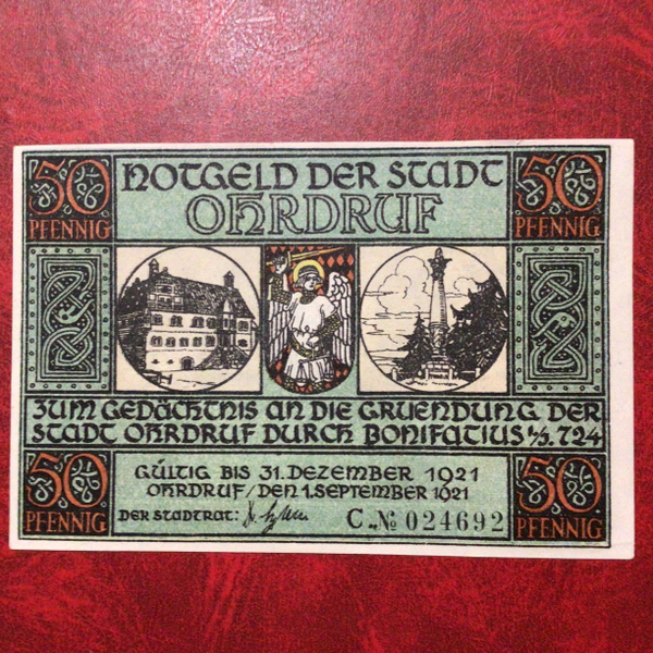 Купюра, Германия, 1921 год, 1 шт - купить по выгодной цене в интернет-магазине OZON (1222178632)
