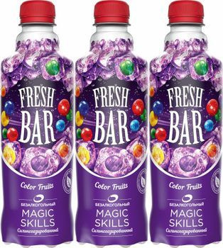 Газированный напиток Fresh Bar "Мэджик Скиллс" 480 мл*3 шт - купить с ...
