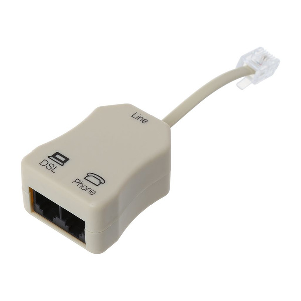 Телефонный разветвитель Адаптер RJ11 ADSL Модем Телефон Факс купить на ...