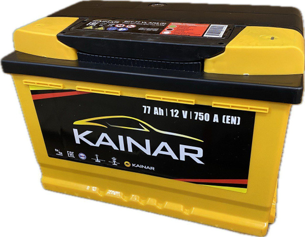 Аккумулятор автомобильный KAINAR 6СТ-77 VL АПЗ купить по выгодной цене ...