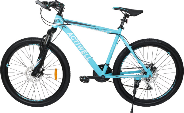 Велосипед ACTIWELL Journey 26", 21 скорость, до 100 кг., графитно ...