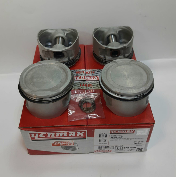 Ремонтные поршни с кольцами F4R +0.50 Yenmak с лужей купить на OZON по ...